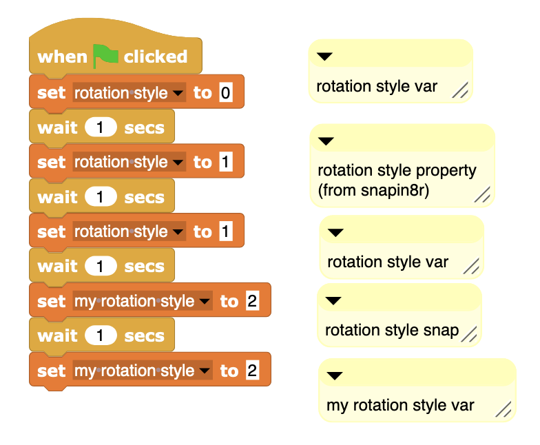 How To Visually Discriminate Between Sprite Properties And User Variables Advanced Topics 